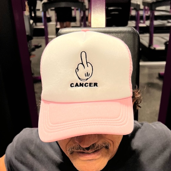 Accessories | Middle Finger Cancer Trucker Hat Pinkwhite Blackwhite ...